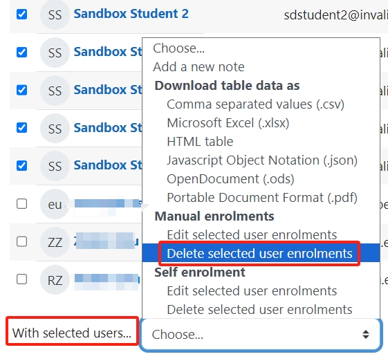 How to bulk delete existing/selected users - Knowledge Base How to bulk delete existing/selected users - Knowledge Base